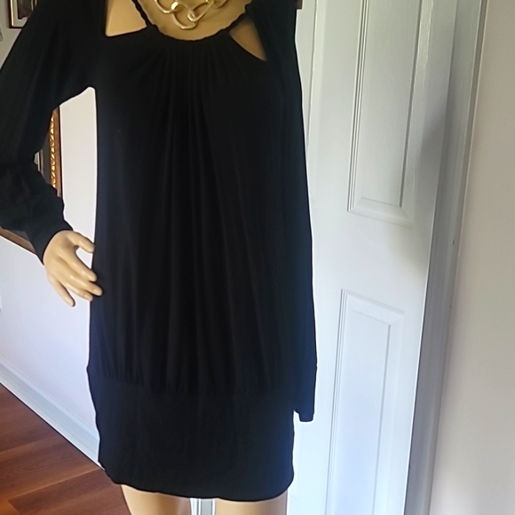 Renuar | Dresses | Black Mini Dress Renuar Tag Removed Sz Large | Poshmark